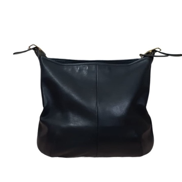 Bags | Coach Vintage 921 Legacy Large Black Leather Hobo Purse Handbag ...